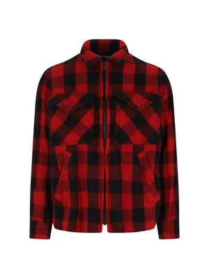 Junya Watanabe Plaid Zip Shirt Jacket