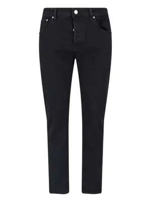 PT TORINO Stretch Cotton Denim Jeans - Black