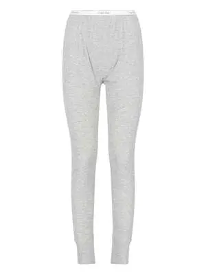 Calvin Klein Tailored Trousers In Cotton-viscose-silk Blend