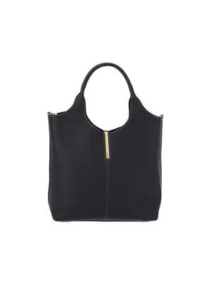 TOD`S 100% Calf Leather Handbag - Black
