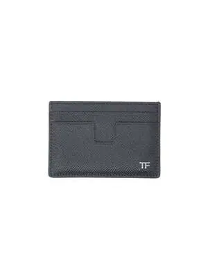 TOM FORD Calf Leather Wallet With Sheep Leather Lining - Black