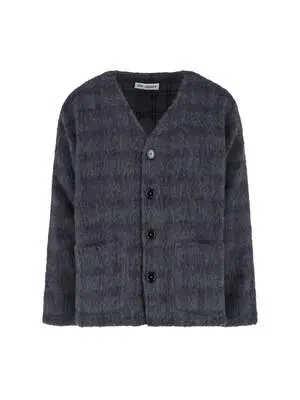 Our Legacy Fuzzy Button-front Cardigan Jacket - Multicolour