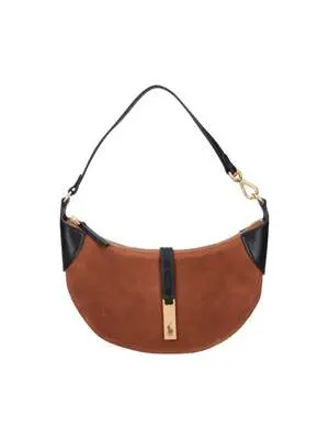 Polo Ralph Lauren 100% Cow Suede Crossbody Bag - Brown
