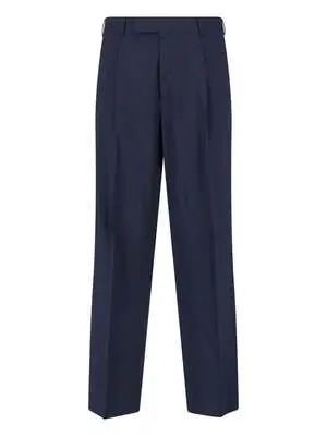PT TORINO 100% Virgin Wool Trousers - Blue