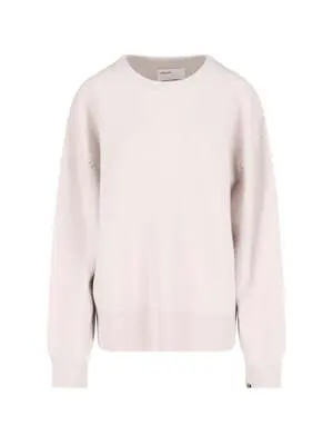 Extreme Cashmere Lightweight Cashmere Blend Sweater - White