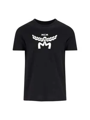 Mcm Logo T-shirts For Men