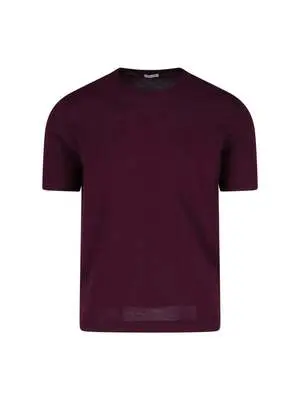 Caruso 100% Cotton Bright T-shirt - Red