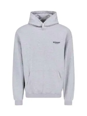REPRESENT 100% Cotton Hoodie - Grey
