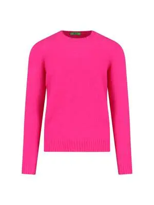 DRUMOHR 100% Lambswool Sweater - Pink