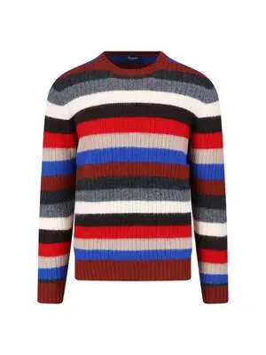 DRUMOHR Striped Crewneck Sweater