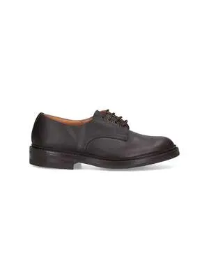 TRICKER'S Derby Lace-up Leather Shoes - Brown