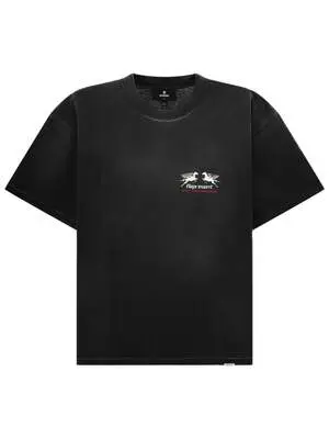 REPRESENT Graphic Cotton T-shirt - Black