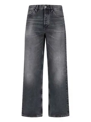 SUNFLOWER Cotton Jeans - Black