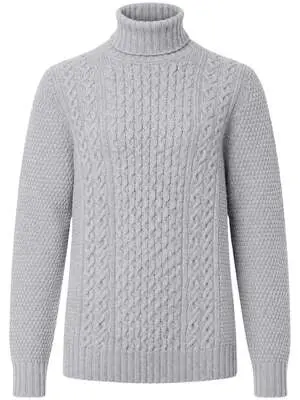DRUMOHR Crewneck Wool Sweater - Grey