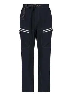 AND WANDER Technical Belted Tapered Cargo Pants
