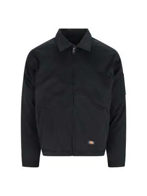 Dickies Utility Jacket In 100% Polyester - Black