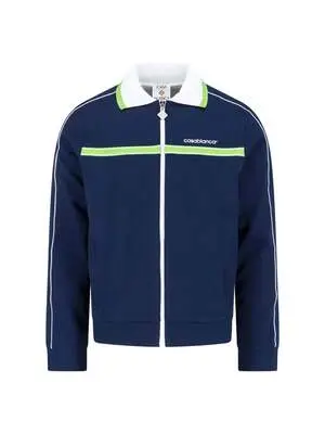 Casablanca Embroidered Knit Sweater For - Blue