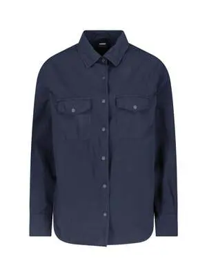 Aspesi Polyester-polyamide Shirt - Blue