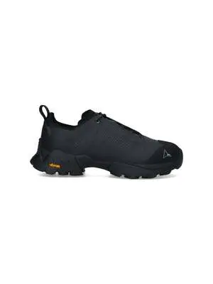 ROA Tech Sneakers With Calf Leather And Rubber Sole