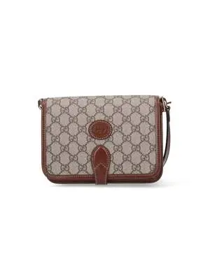 Gucci Calfskin Mini Bag - Beige