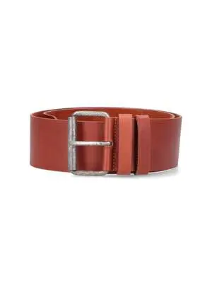 Aspesi 100% Leather Belt - Brown