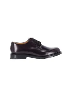 CHURCH`S Church's Calf Leather Oxford Shoes - Red