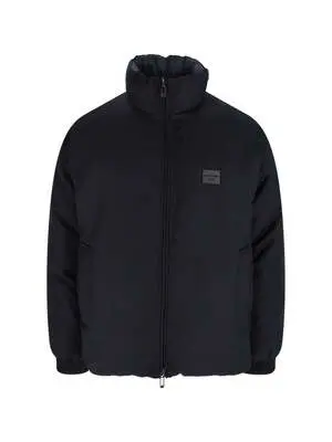 Emporio Armani Padded Stand Collar Zip-up Jacket