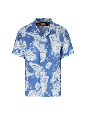 Paul Smith Lyocell Button-down Shirt - Blue