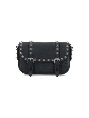 Valentino Garavani I-tech Calf Leather Card Case For