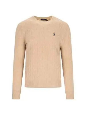 Polo Ralph Lauren Cable-knit Sweater - Brown