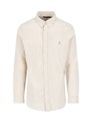 Polo Ralph Lauren Stretch Cotton Polo Shirt - Cream