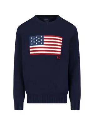 Polo Ralph Lauren 100% Cotton Sweater - Blue