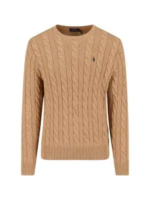 Polo Ralph Lauren 100% Cotton Sweater - Brown
