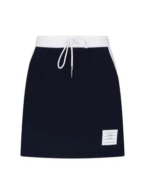 Thom Browne Drawstring Mini Skirt