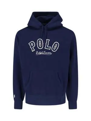 Polo Ralph Lauren Graphic Pullover Hoodie - Blue
