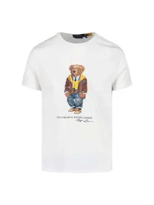 Polo Ralph Lauren Polo Bear Graphic T-shirt - White