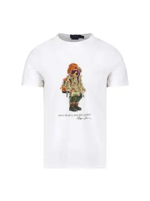 Polo Ralph Lauren Polo Bear Graphic T-shirt - White