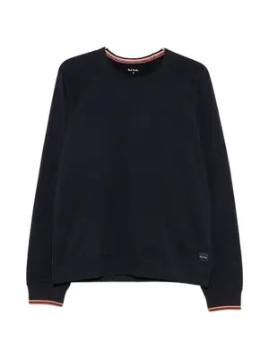 Paul Smith Artist Stripe Cotton T-shirt - Blue