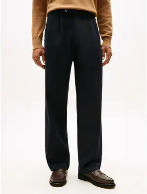 Tommy Hilfiger Relaxed Fit Pleated Trouser