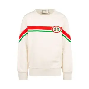 Gucci Interlocking G Sweatshirt /ivory - White