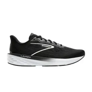 Brooks Wmns Launch 12 Grey White - Black