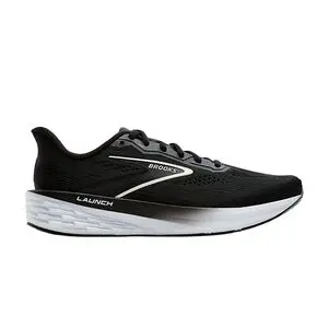 Brooks Launch 12 Grey White - Black