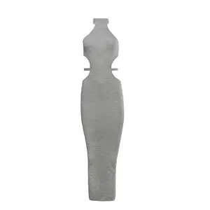 VESTIAIRE D'UN OISEAU LIBRE Jersey Cut Out Dress