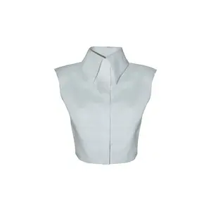 VESTIAIRE D'UN OISEAU LIBRE Open-back Cropped Shirt
