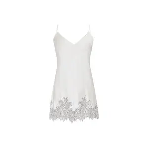 AVENUE 8 Lace Detailed Mini Dress - White