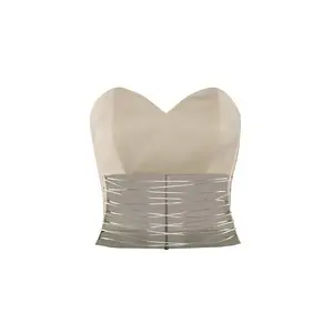 VESTIAIRE D'UN OISEAU LIBRE Lace-up Corset Top