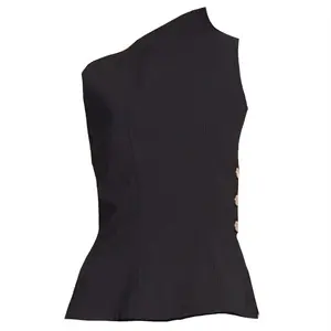 MIRIMALIST Eccentric Top - Black