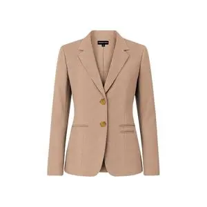 MADISON / SAVILE Neutrals The Estate Camel Pinstripe Blazer