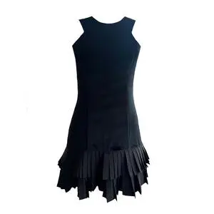MIRIMALIST Velvet Party Dress - Black