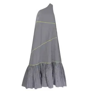MIRIMALIST Janset Striped Maxi Dress - White